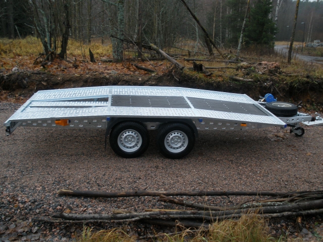 Autonkuljetustraileri Syland HP2, 2 aks., S-K27, Uusi