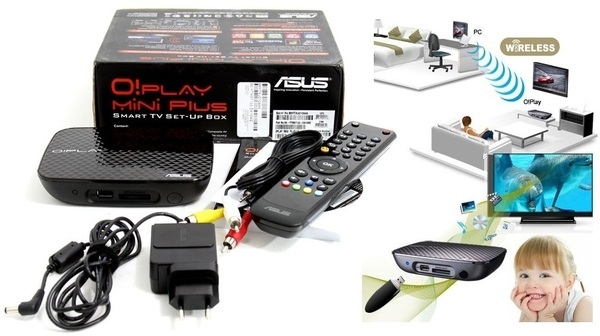 Asus O!Play MINI PLUS HD-mediatoistin