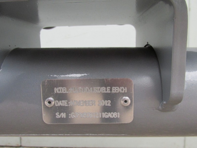 Säätöpenkki, Matrix Multi Adjustable Bench MX-FW80, lohja