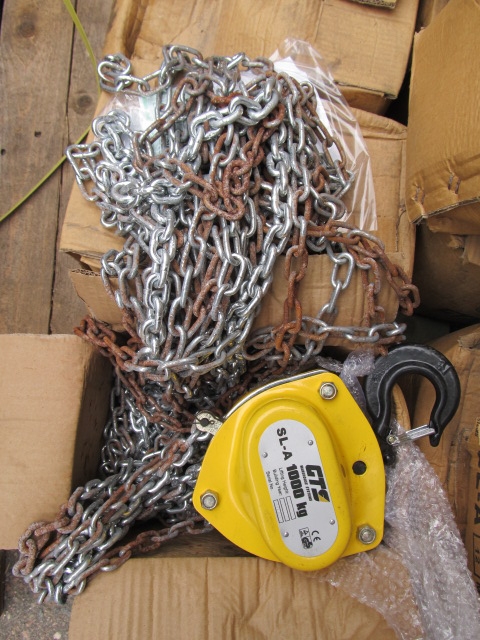 Ketjutalja, 1 t x 12 m, 1 kpl