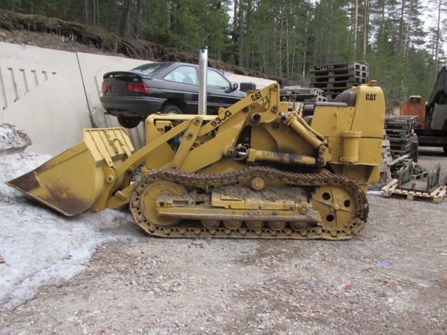 Telakuormaaja CAT 933G, 70-luku