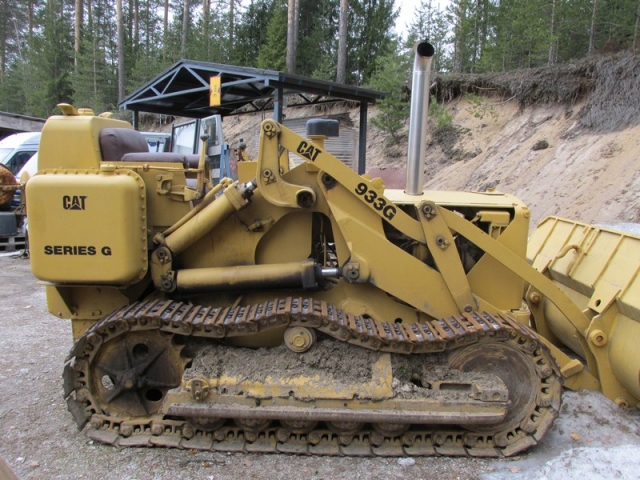 Telakuormaaja CAT 933G, 70-luku