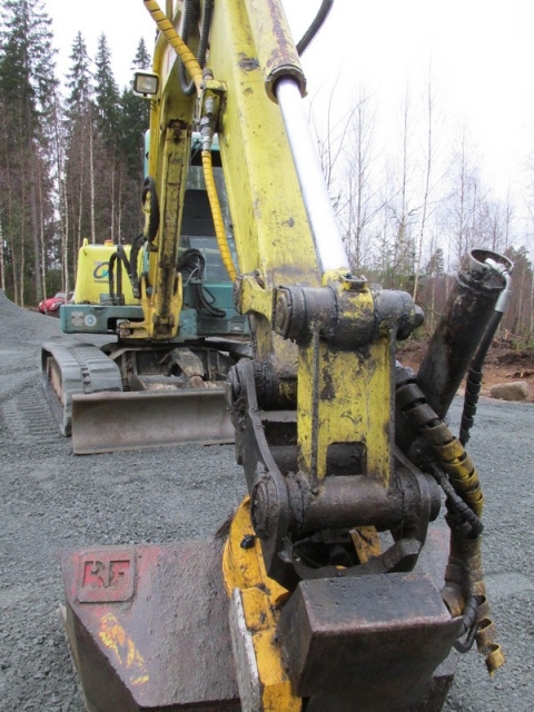 Mini-kaivuri Yanmar B50V -00, Encon varustuksella
