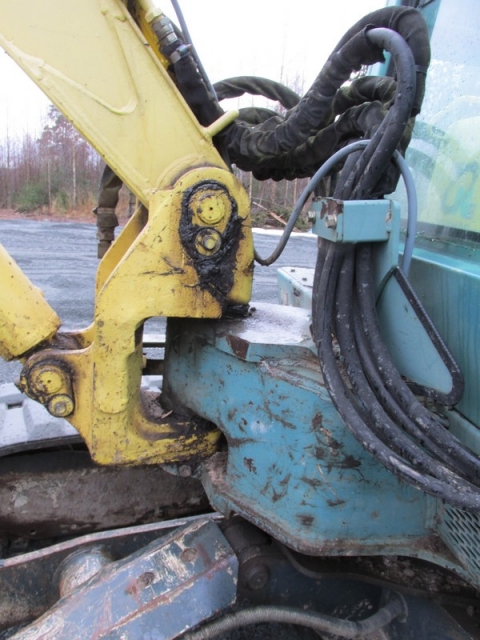 Mini-kaivuri Yanmar B50V -00, Encon varustuksella