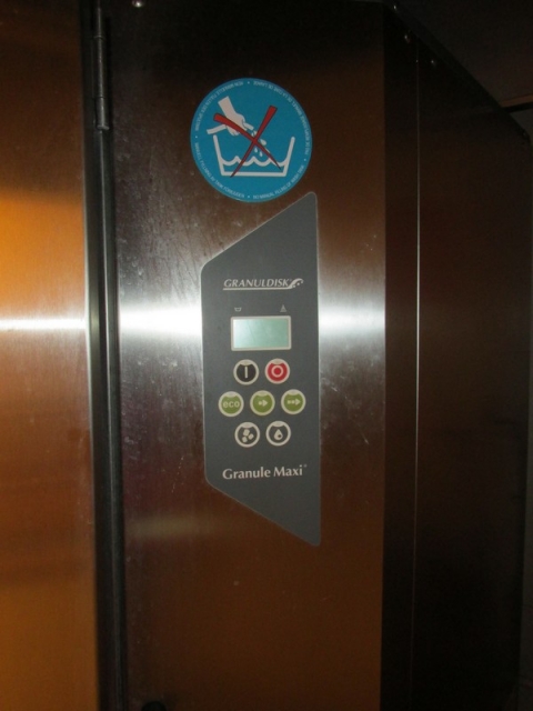 Patapesukone, rae laitosastiapesukone Granuldisk, Granule Maxi